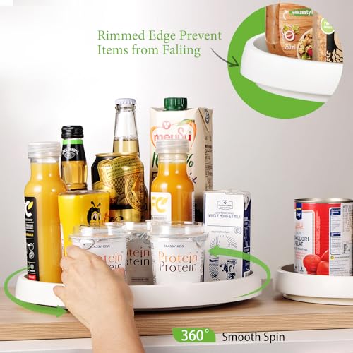 Snapklik.com : 6 Pack 10 Inch Lazy Susan Turntable Rotating Organizer ...