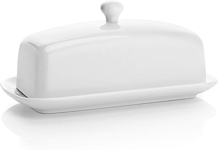 Amazon.com | Sweese Butter Dish with Lid, 307.101 Porcelain Butter ...