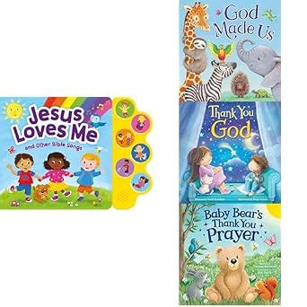 Christian Board Book Bundle for Toddlers | 4 Faith-Based Books with ...