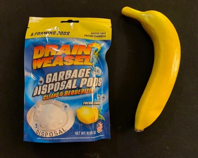 Amazon.com: Drain Weasel Garbage Disposal Pods Cleaner and Deodorizer ...