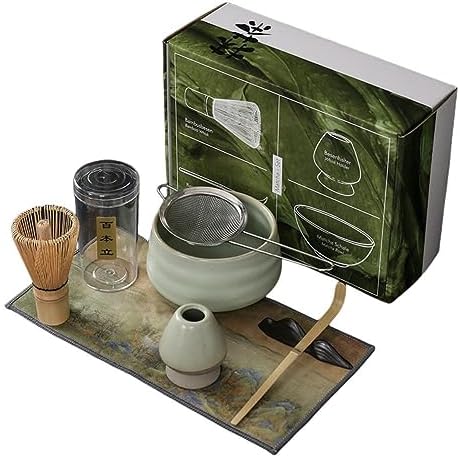 Amazon.com: Artcome Traditional Japanese Matcha Tea Set, Matcha Whisk ...