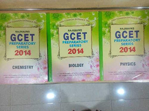 GCET preparatory Series Biology, Chemistry and Physics : Amazon.in: Books