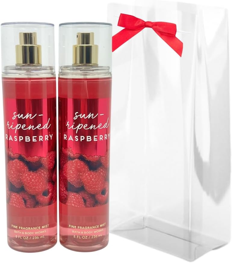 Amazon.com : Bath & Body Works SUN-RIPENED RASPBERRY Fine Fragrance ...