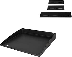 Amazon.com: Cast Iron Flat Top Grill Griddle and 5017 Wind Screen for ...