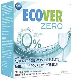 Ecover Natural Automatic Dishwashing Tablets Zero 25 ea(Pack of 1) : Buy Online at Best Price in ...