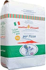 Pizzuti Flour Tradition Napoletana"00" Kg. 25 - for Pizza : Amazon.co ...
