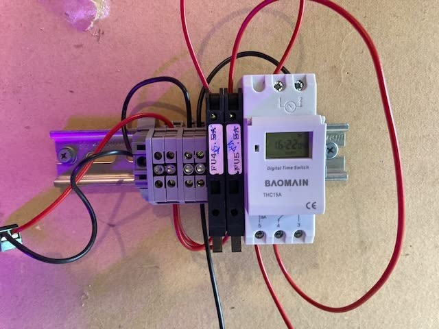 Amazon.com: Baomain THC15A DC/AC 12V Digital LCD Power Programmable Timer Switch Relay 16A Amp ...