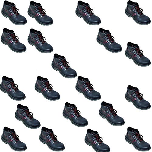 Karam FS21 Safety Shoes, Size 9 (Pack of 20) Black : Amazon.in: Shoes ...