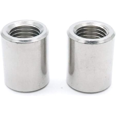 Amazon.com: Yohii M16 Round Connector Nuts Stainless Steel Coupling Nut ...