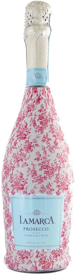 Amazon.com: Beau Bottles Grandmillenial Pink Floral Custom Wine Label ...