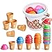 Amazon.com: JoyCat Ice Cream Preschool Learning Activities Counting and ...