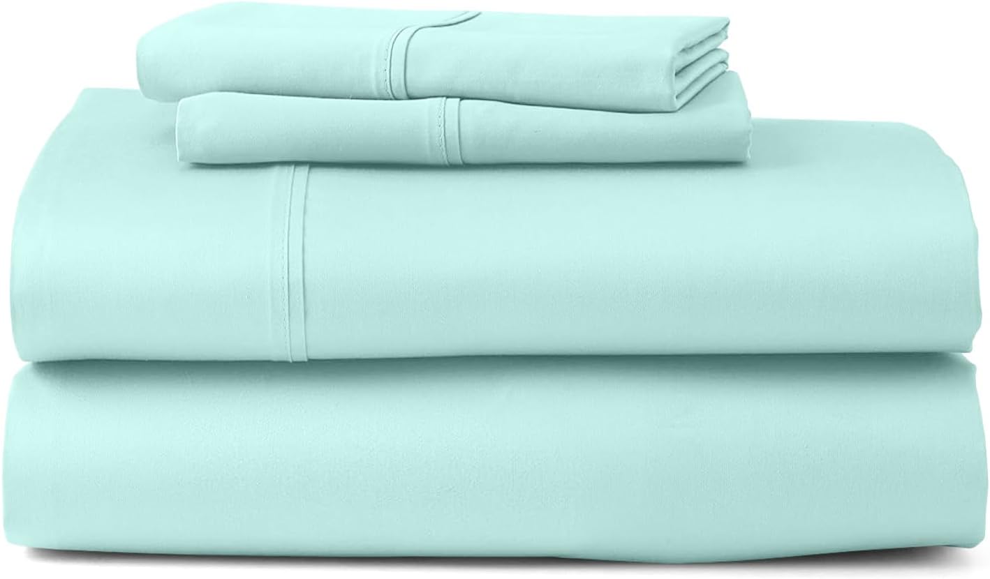 Amazon.com: Twin Extra Long Size Sheet Set - 4 Piece - Bed Sheets- Easy ...