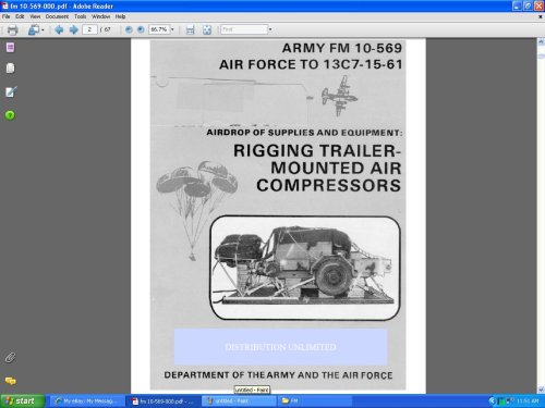 Airdrop Of Supplies And Equipment: Rigging Trailer-Mounted Air ...