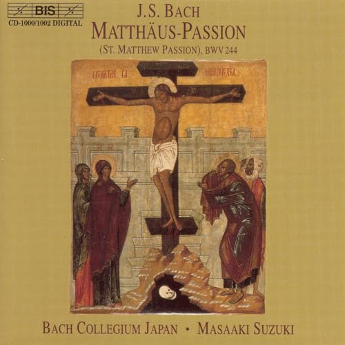 Amazon.com: Bach, J.S.: St. Matthew Passion, Bwv 244 : Bach Collegium ...