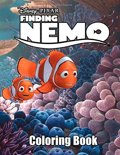 Buy Finding Nemo Coloring Book: Over 50 Great Illustration about ...