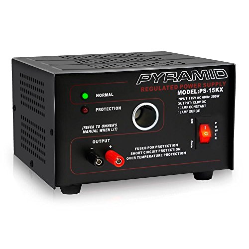 Snapklik.com : Pyramid Universal Compact Bench Power Supply - 10 Amp ...