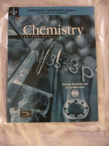 ADDISON WESLEY CHEMISTRY 5TH EDITION PROBEWARE LAB MANUAL WITH CD-ROM ...