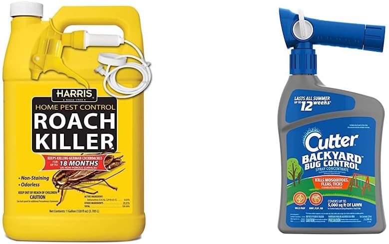 Amazon.com : Harris Roach Killer, Liquid Spray with Odorless and Non ...