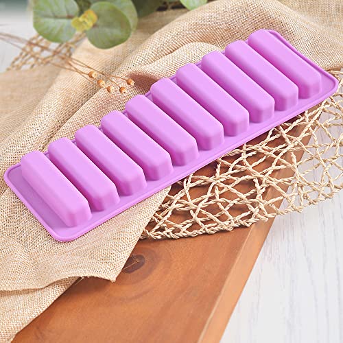 Snapklik.com : Finger Shaped Silicone Molds, 4 Packs 10-Cavities ...
