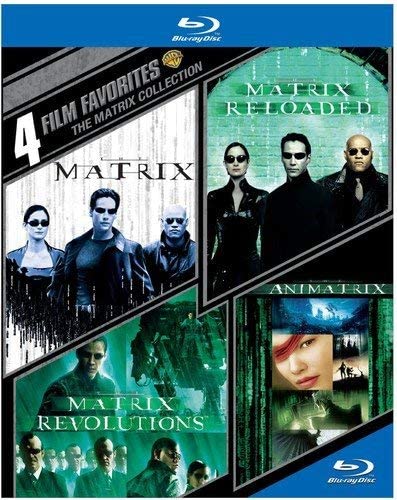 Amazon.com: 4 Film Favorites: The Matrix Collection (BD) [Blu-ray ...