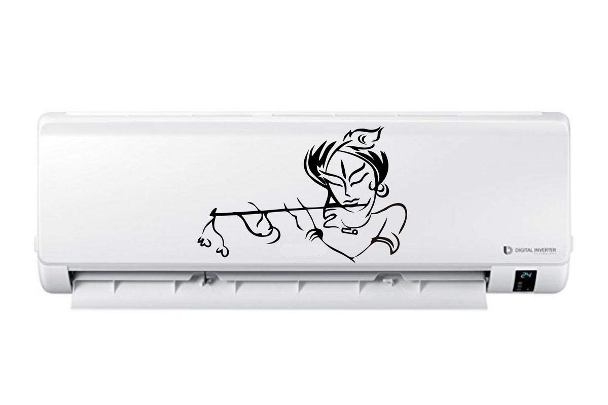 Akki World ™ AC Sticker Wall Sticker Split Ac Stickers Air Conditioner ...