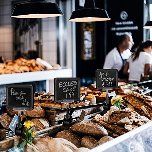 7 Pieces Clip on Sign Holder, Plastic Rotatable Pop Label Clips ...