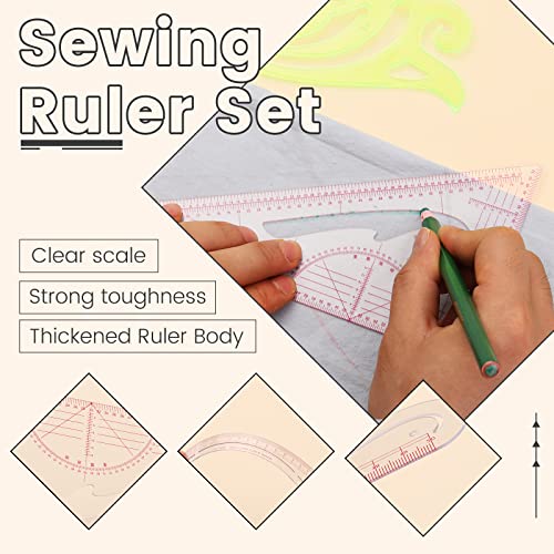 Snapklik.com : Sewing Curve Ruler Set,5 PCS French Curve Ruler For ...