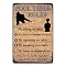Amazon.com: Funny Billiards Tin Sign Pool Table Accessories Pool Room ...