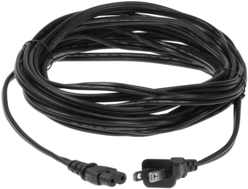 Amazon.com: SF Cable 20ft 18 AWG 2-Slot Non-Polarized Power Cord ...