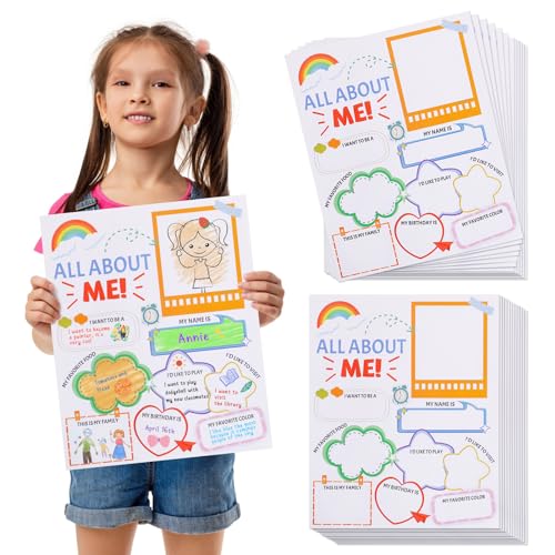 Best "All About Me Poster" Sets for the Classroom - TeachersParadise