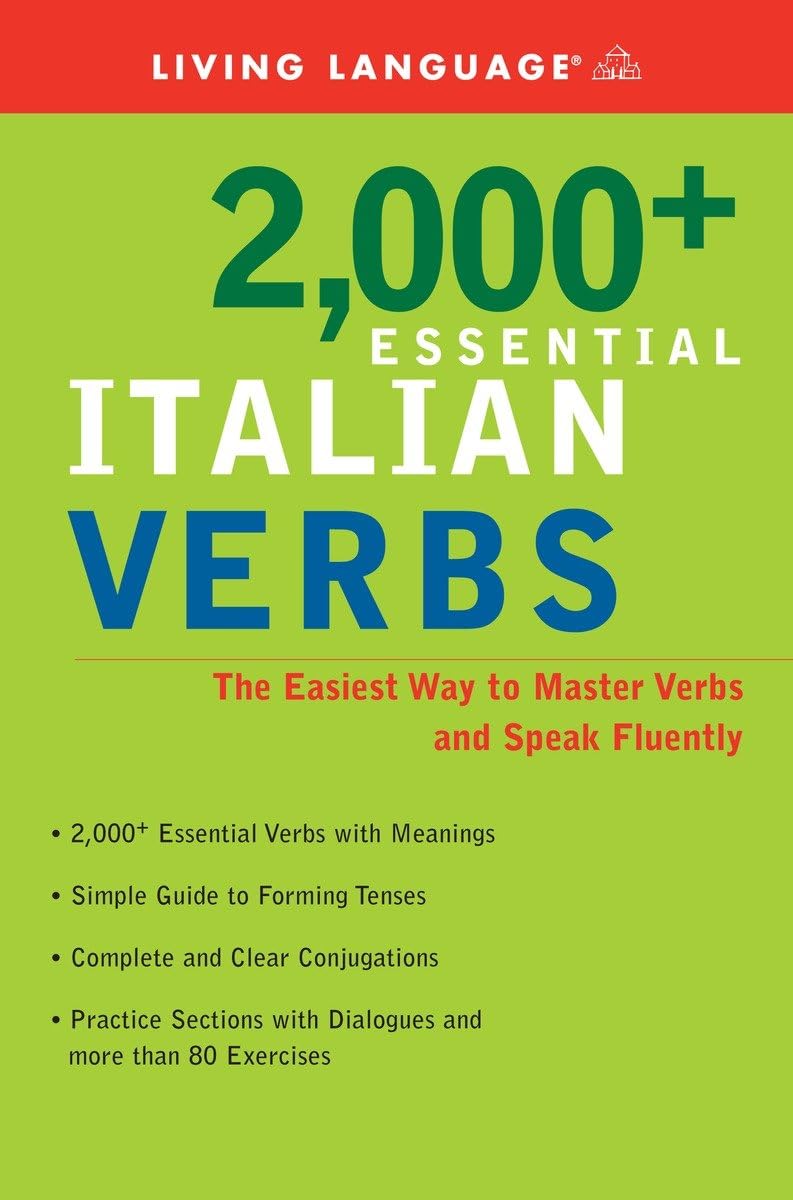 Amazon.com: 2000+ Essential Italian Verbs: The Easiest Way to Master ...