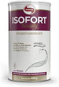 Vitafor - Whey Isofort Beauty - 450g - Neutro | Amazon.com.br