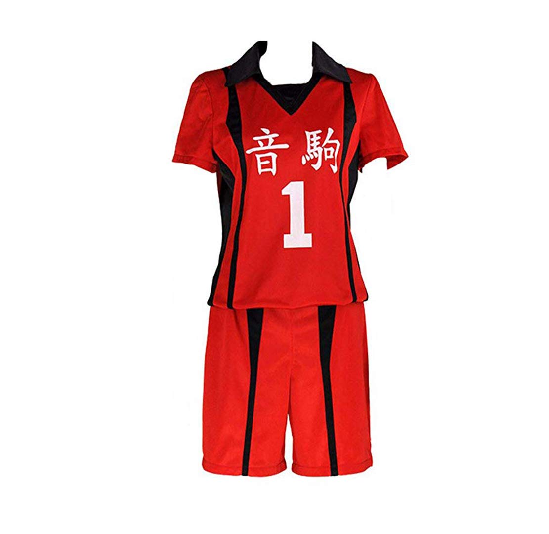 Siskey Haikyuu Costume Kenma Cosplay Nekoma Volleyball Uniform Set ...