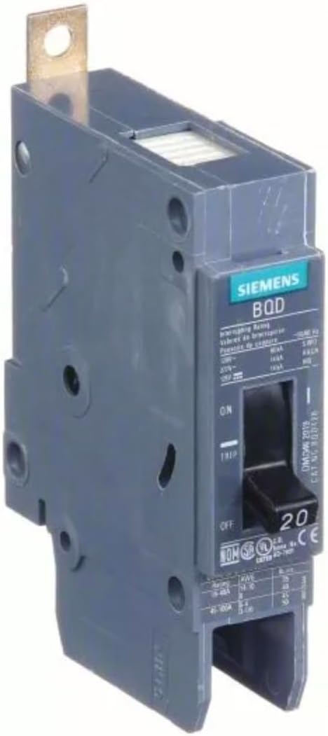 SIEMENS BQD130 30-Amp Single Pole 277V AC / 125V DC 14KAIC Bolt in ...