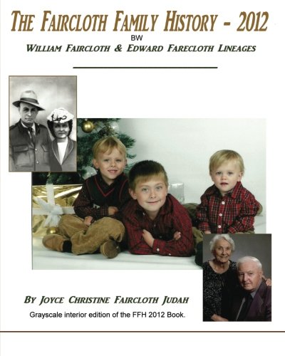 The Faircloth Family History - 2012 BW: William Faircloth I & Edward ...