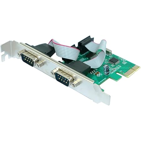ANDTRONICS PCI Express Serial Card - 2 x RS232 (DB9) Serial Port PCIe ...