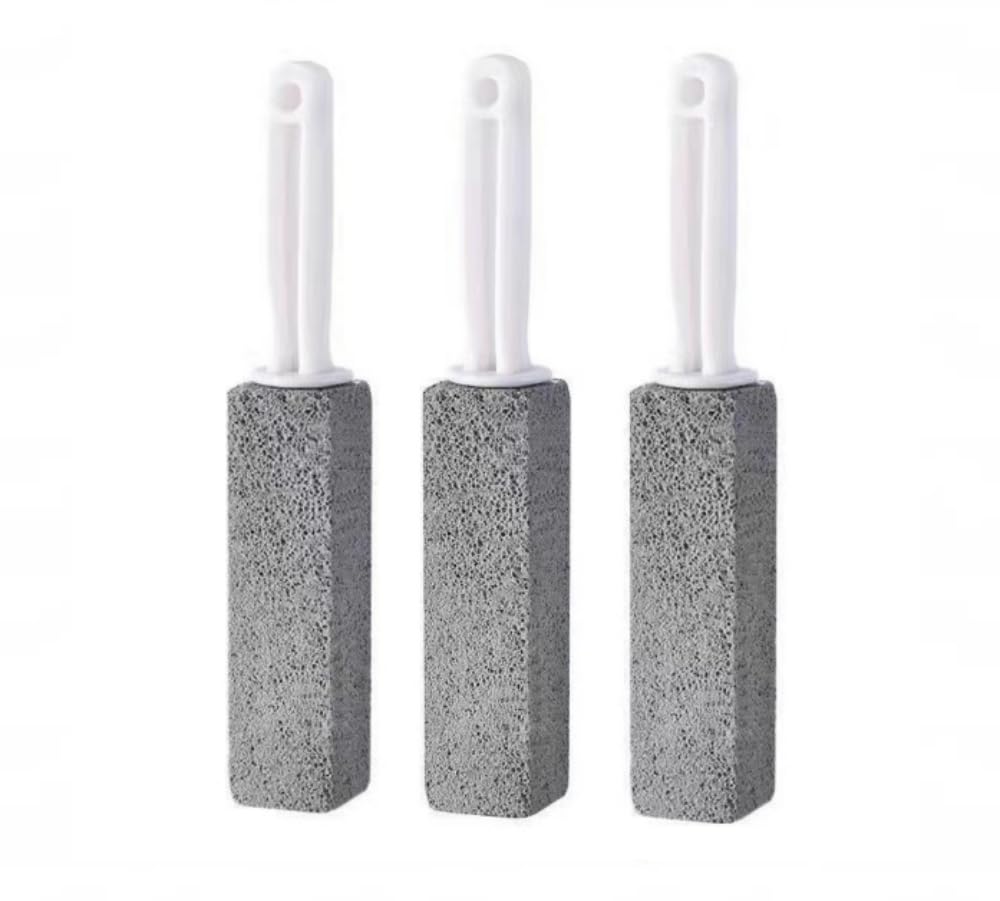 3 Pieces of Toilet Cleaning Tools with Handles Pumice Cleaning Stone ...