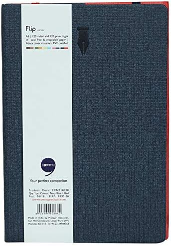 COMMA | Velvet Series | Combo A5 Size & A6 Pocket Size with Pen ...