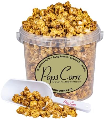Amazon.com: Gourmet Caramel Popcorn-Pops Corn® – 1.5lbs Fresh Small ...