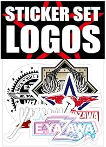 Amazon.co.jp: 矢沢永吉（EIKICHI YAZAWA）ステッカーセット(LOGOS) : おもちゃ