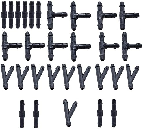 Amazon.com: YehVeh 30 Pack Windshield Wipers Hose Connector Water ...