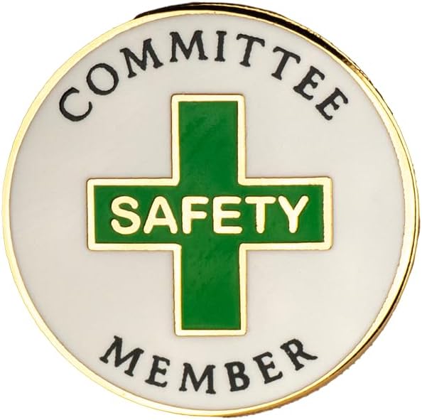 Amazon.com: awardshere.com Safety Committee Member Lapel Pin: Clothing ...