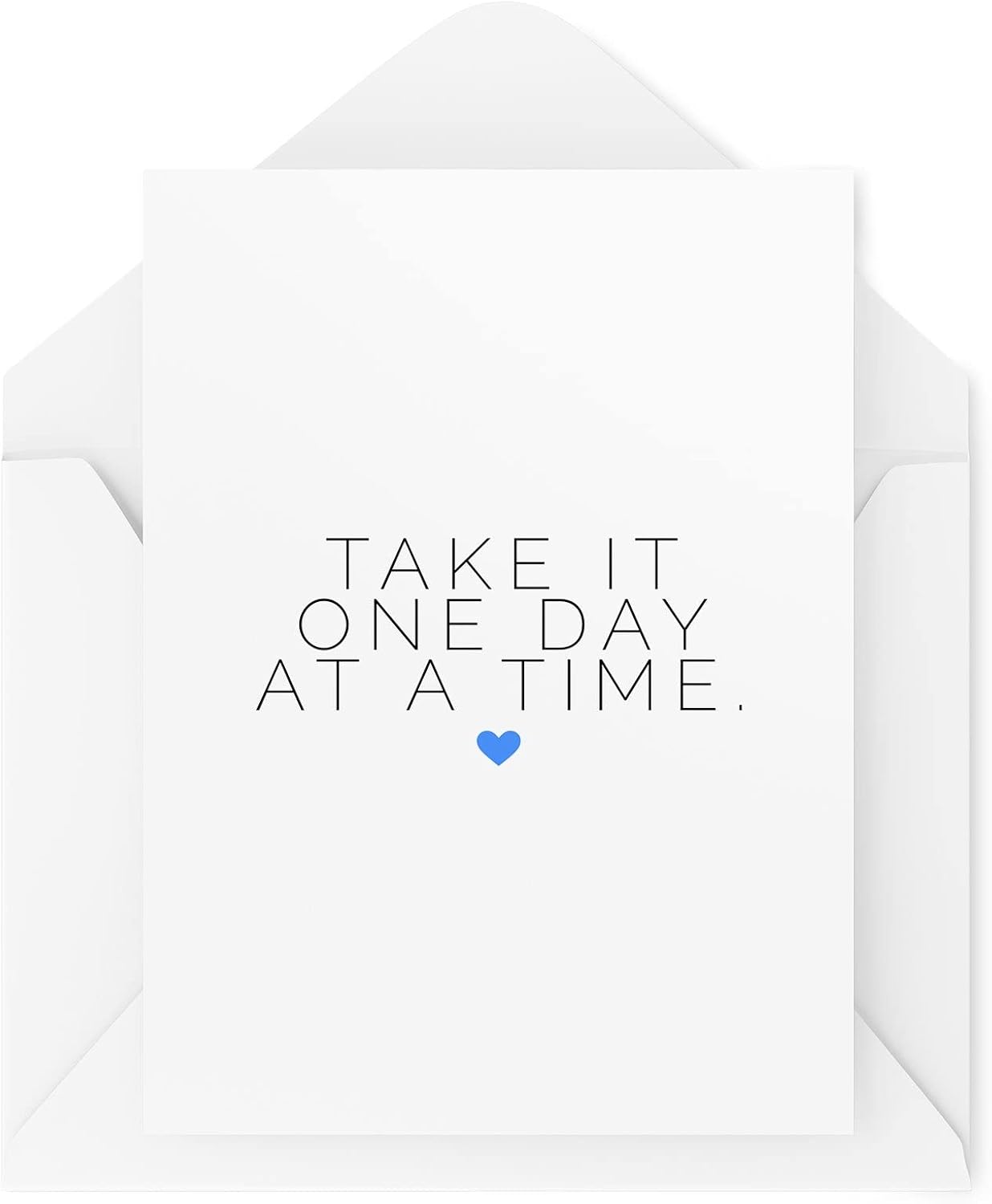 Amazon.com : Tongue in Peach Sympathy Cards - Take It One Day At A Time ...