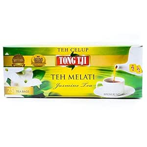 Amazon.com : Tong Tji jasmine Tea 25-ct, 50 Gram (Pack of 3) : Grocery ...