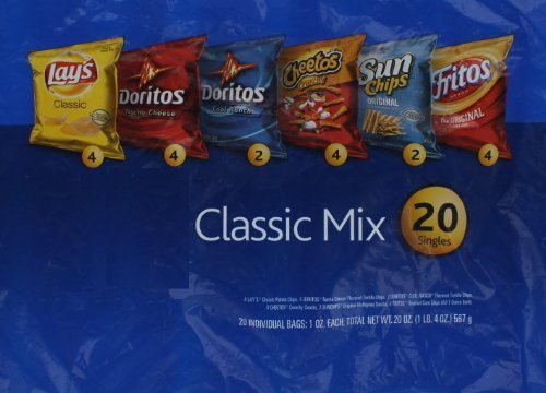 Frito Lay Classic Mix Variety Pack 1oz Bags 120ct 24 | Desertcart Morocco
