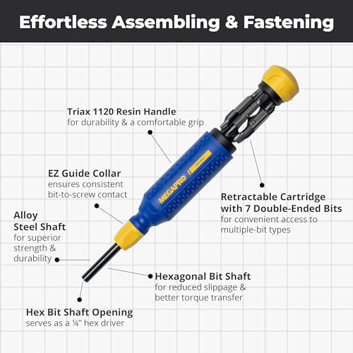 Original 15 in 1 Multi Bit Screwdriver Bit Set - Multipurpose ...