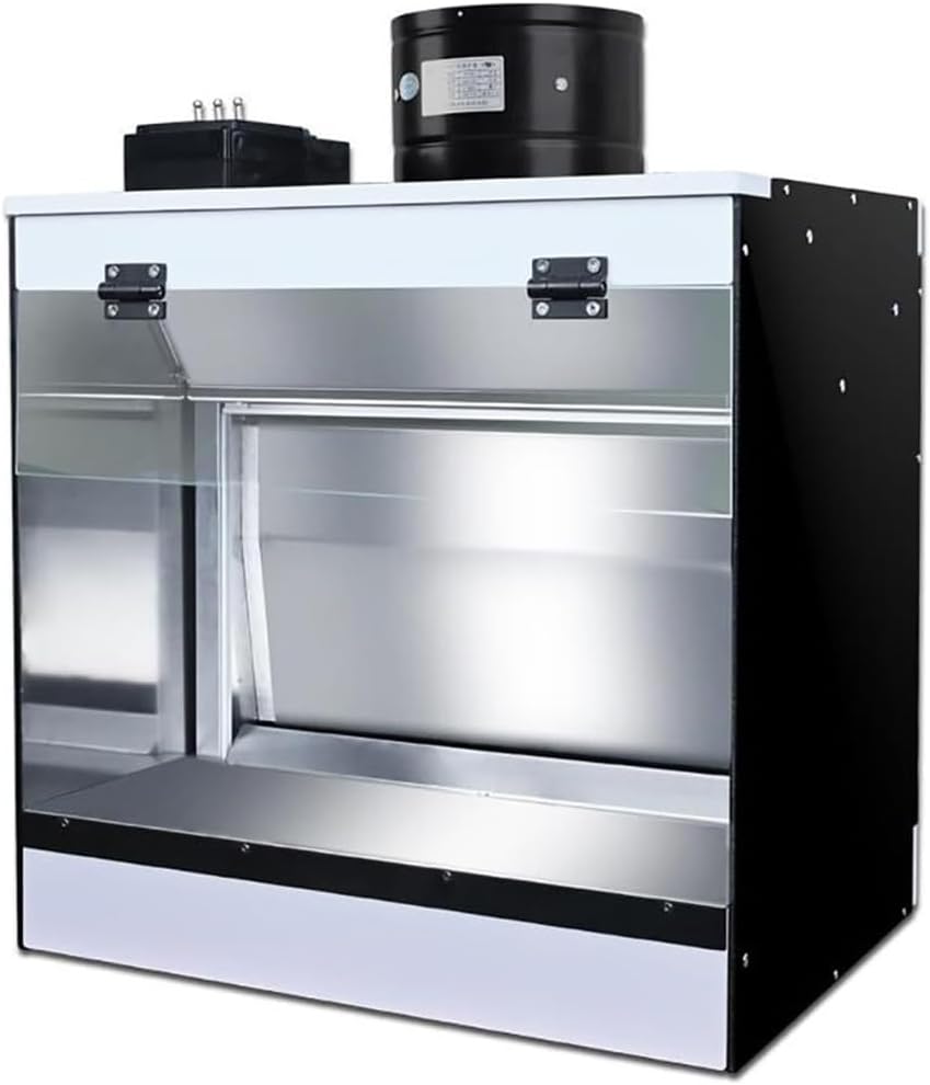 Amazon.com: TREEYX Airbrush Spray Booth, Dual Filtration, Craft Table ...