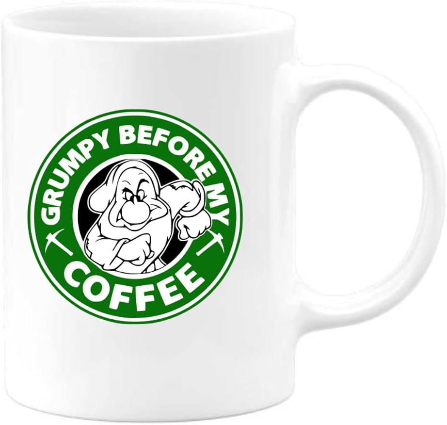 Amazon.com | Disney Grumpy Mug Don't Bother Me: Coffee Cups & Mugs