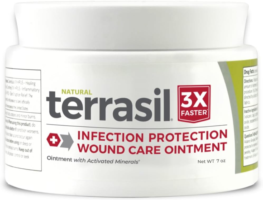 Amazon.com: terrasil Wound Care 3X - Wound Healing Ointment, Relief ...