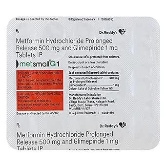 Metsmall G1 Tablet 15's : Amazon.in: Health & Personal Care